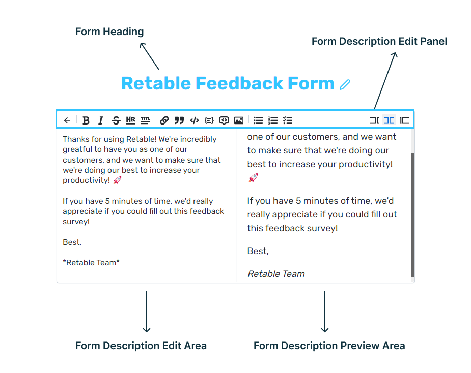 User Feedback Form Spreadsheet Template - Free